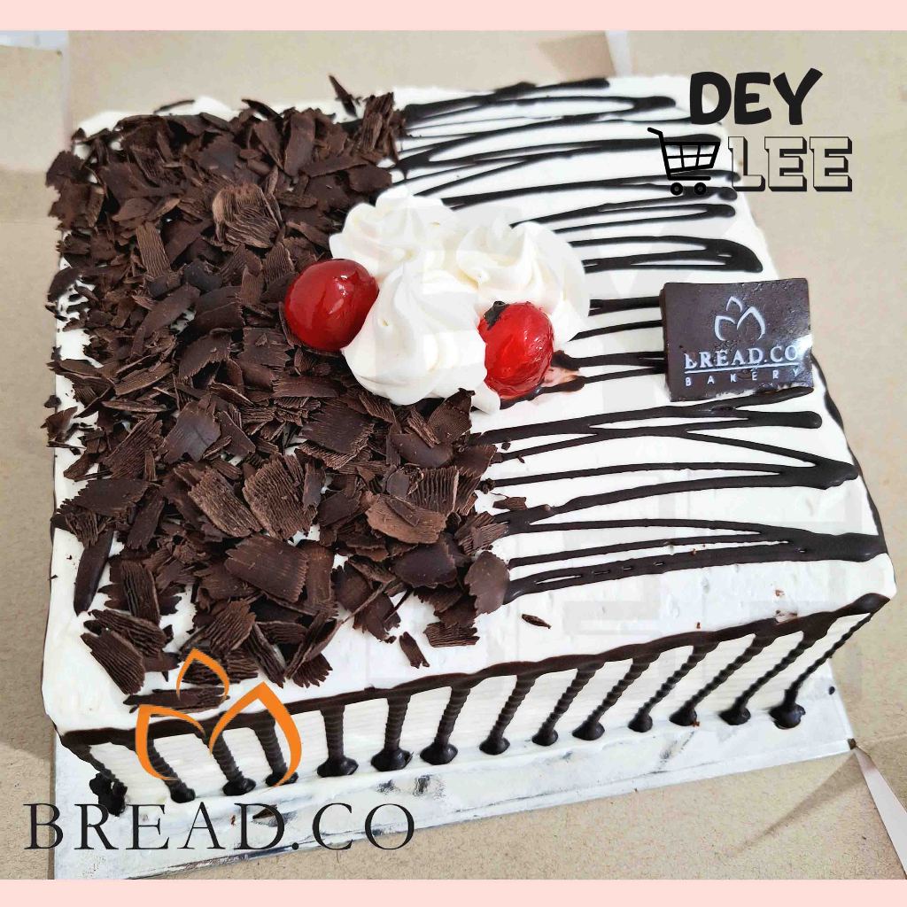 Jual BREADCO Black Forest Birthday Cake Kotak Persegi 20x20cm Kue Ulang ...