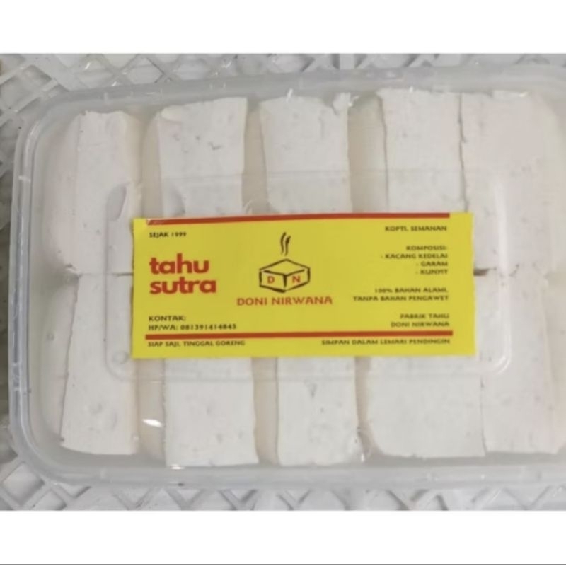 Jual TAHU SUTRA TAHU PUTIH TAHU BANDUNG PER BOX ISI 10 PCS | Shopee ...