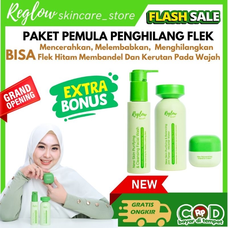 Jual Reglow Paket Skin Treatment New Skincare dr Shindy Meghilangkan ...