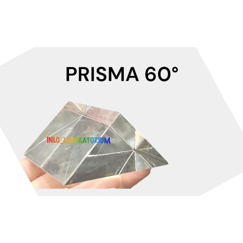 Jual Prisma Kaca Segitiga Peraga Pendidikan 60° (derajat) | Shopee ...