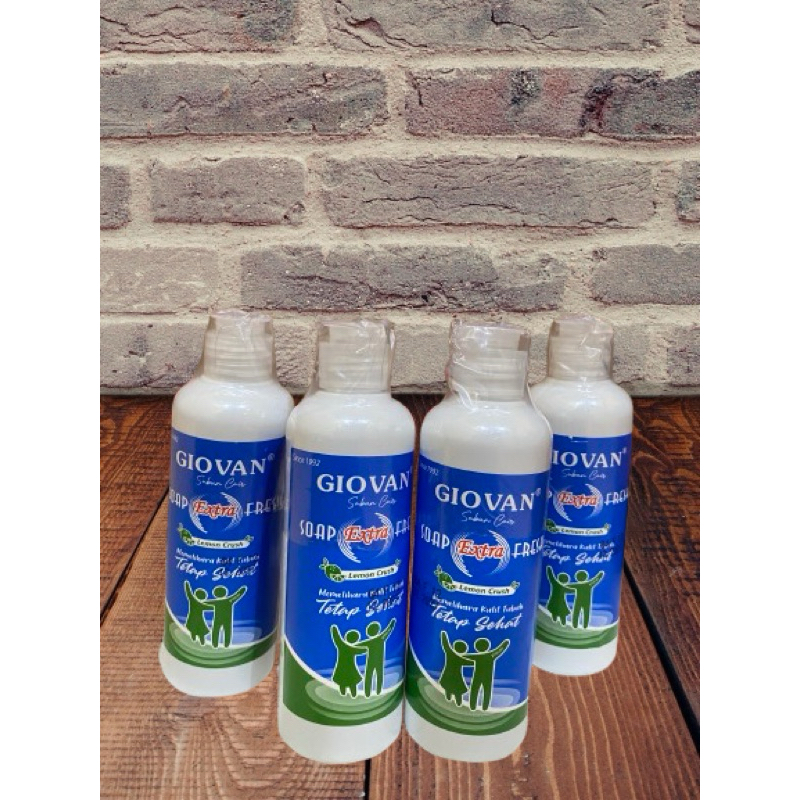 Jual SABUN GIOVAN SOAP FRESH LEMON CRUSH 240ML BIANG KERINGAT / SABUN ...