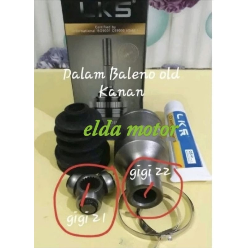 Jual CV Joint Dalam As Roda Depan Dalam Kanan Baleno Old Gen 1 Tahun ...