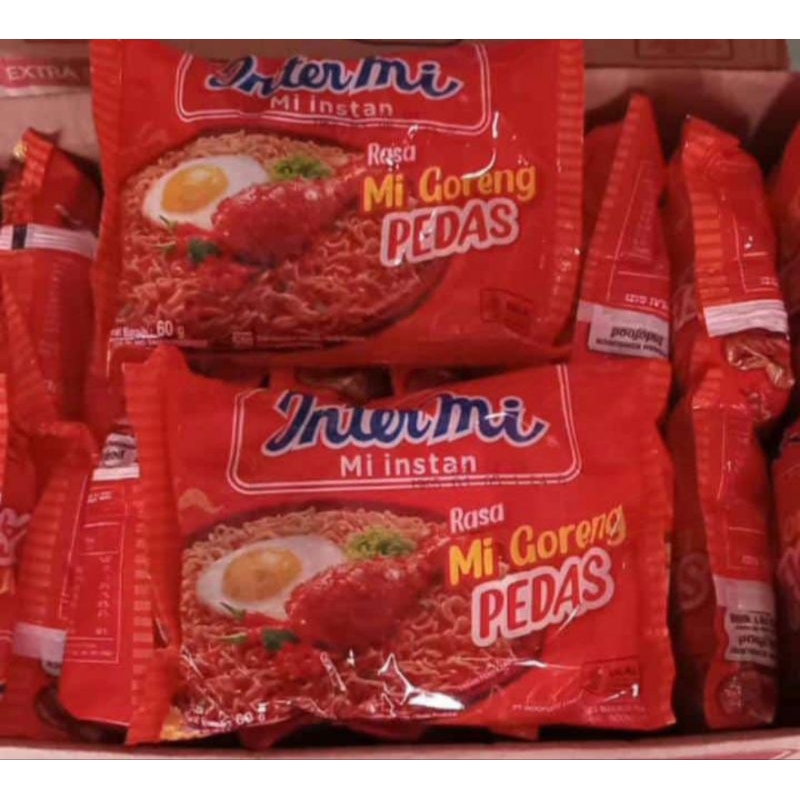Jual Mie instan intermie/mie goreng pedas | Shopee Indonesia