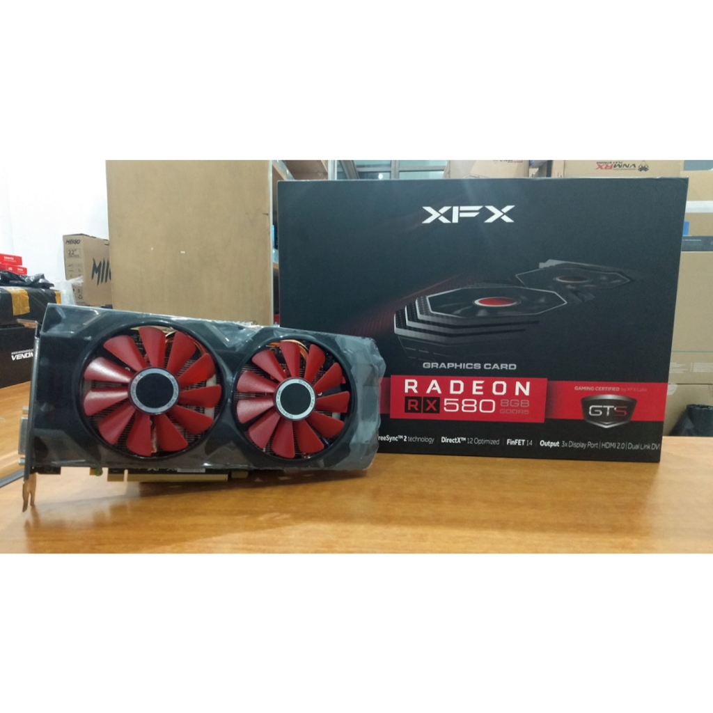 Jual VGA RX580 XFX RX 580 8GB GDDR5 256Bit Dual Fan - RX-580S85DD6 ...