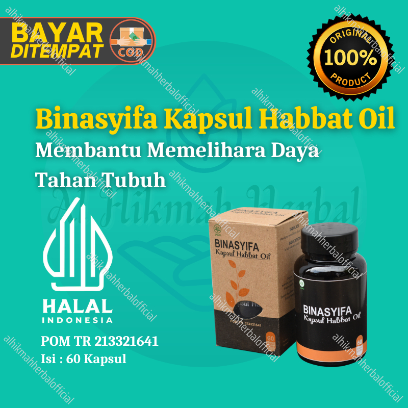Jual Obat Kapsul Habat Oil Memelihara Kesehatan Tubuh Mengatasi ...