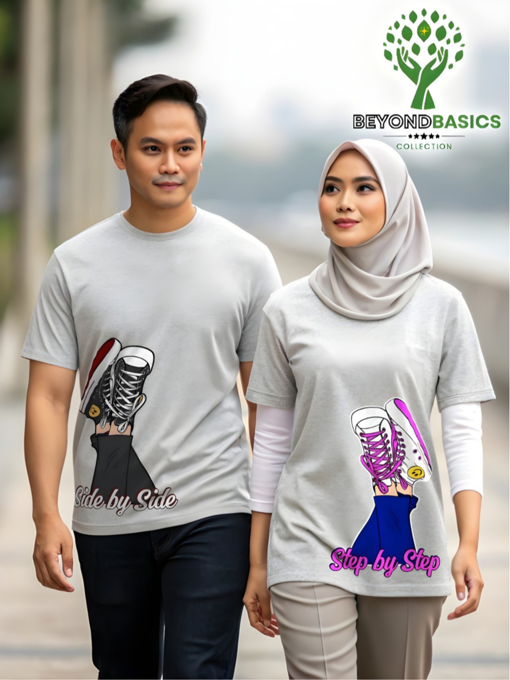 Jual Kaos T-Shirt COUPLE - Versi WANITA dengan Desain SNEAKERS A3 Unik ...