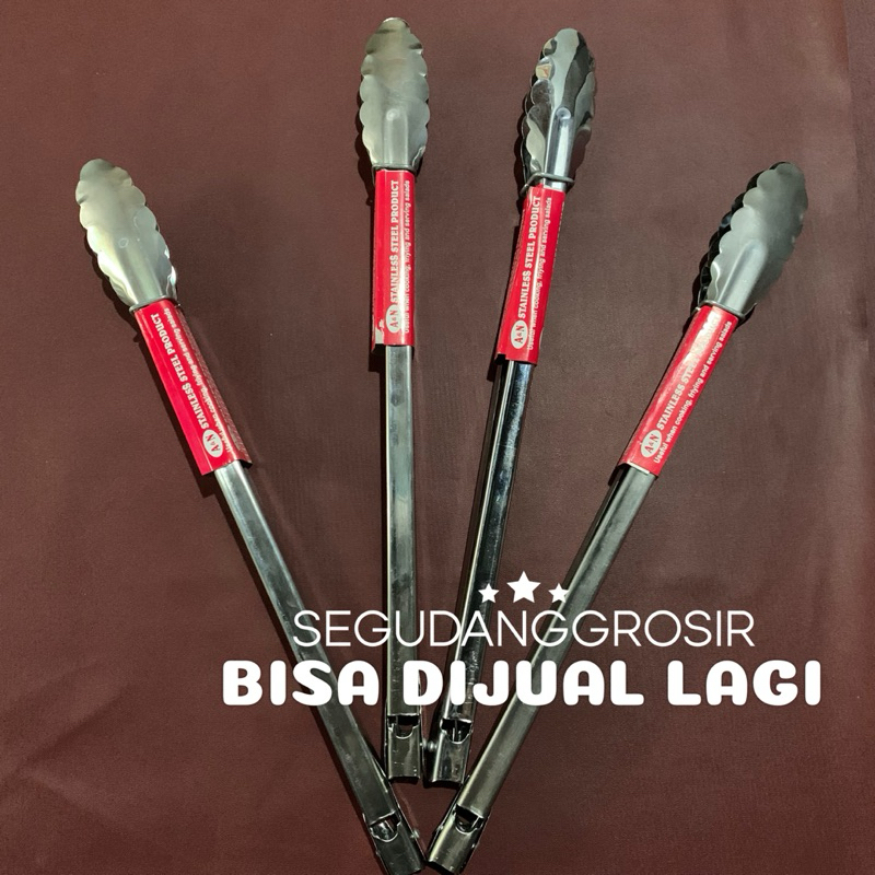 Jual 6 PCS DAN 1 LUSIN CAPITAN MAKANAN AN 16 INC / PENJEPIT MAKANAN ...