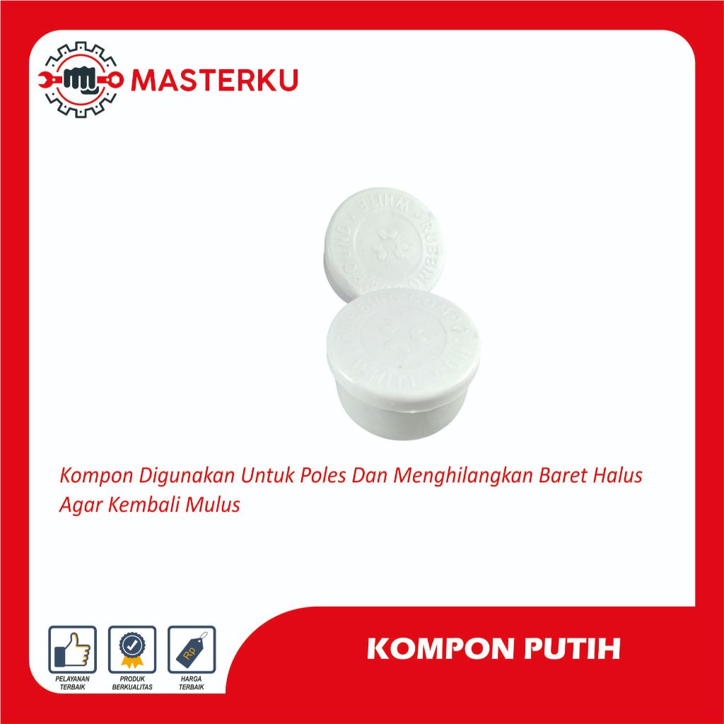 Jual Kompon Putih / Compound/Kompon Poles Putih | Shopee Indonesia