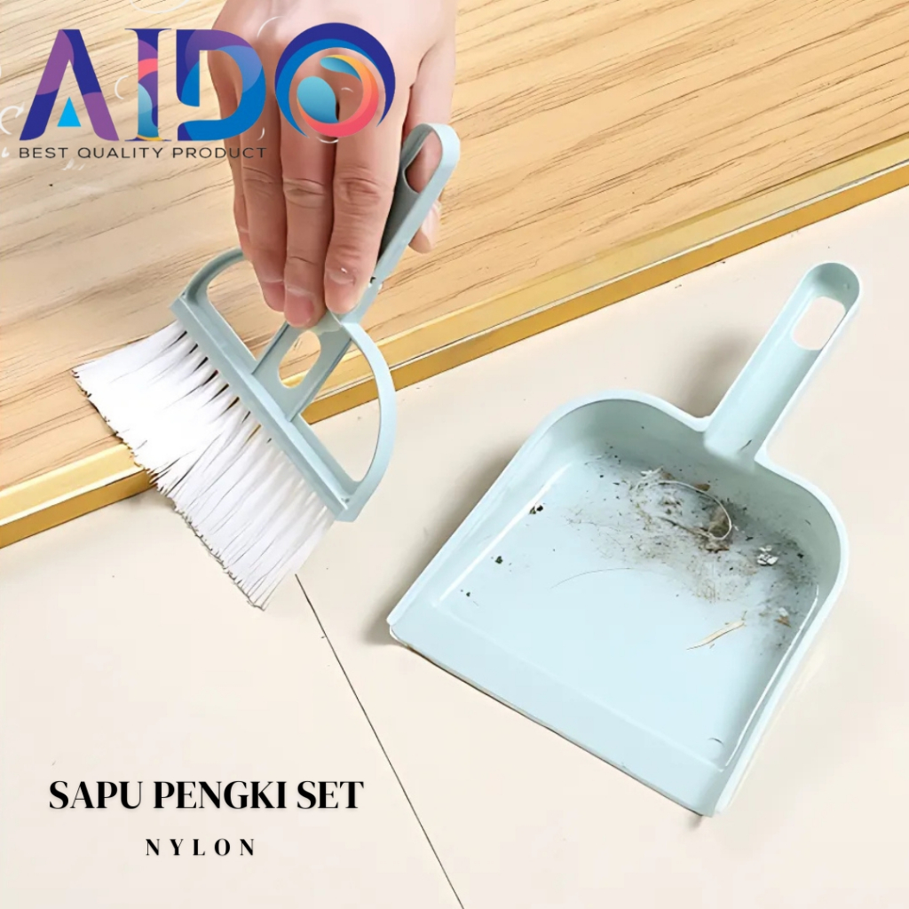 Jual Aido Sapu Mini Set Serbaguna / Sapu Pengki Mini Set Serbaguna Sapu ...