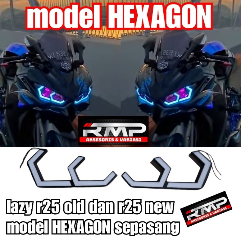 Jual LAZY HEXA R25 OLD HEXA FRAME R25 OLD DAN R25 NEW LAZY MODEL ...