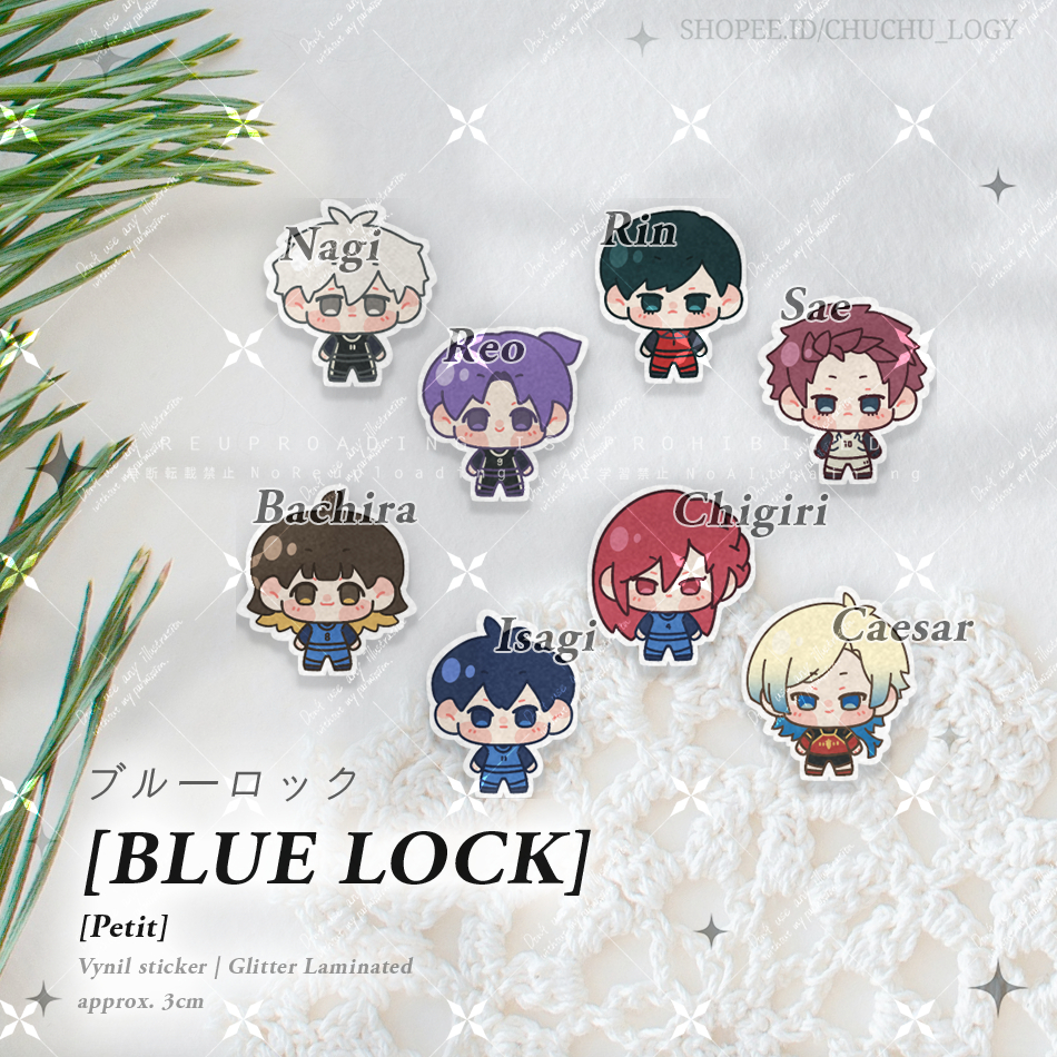 Jual Blue Lock [ Petit ] (2 pcs) Isagi Bachira chigiri Caesar Nagi Reo ...