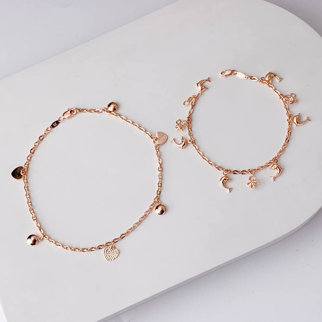 Jual Macan Gold Kadar Muda 8k Yellow Gold For Bracelet - Gelang Model ...
