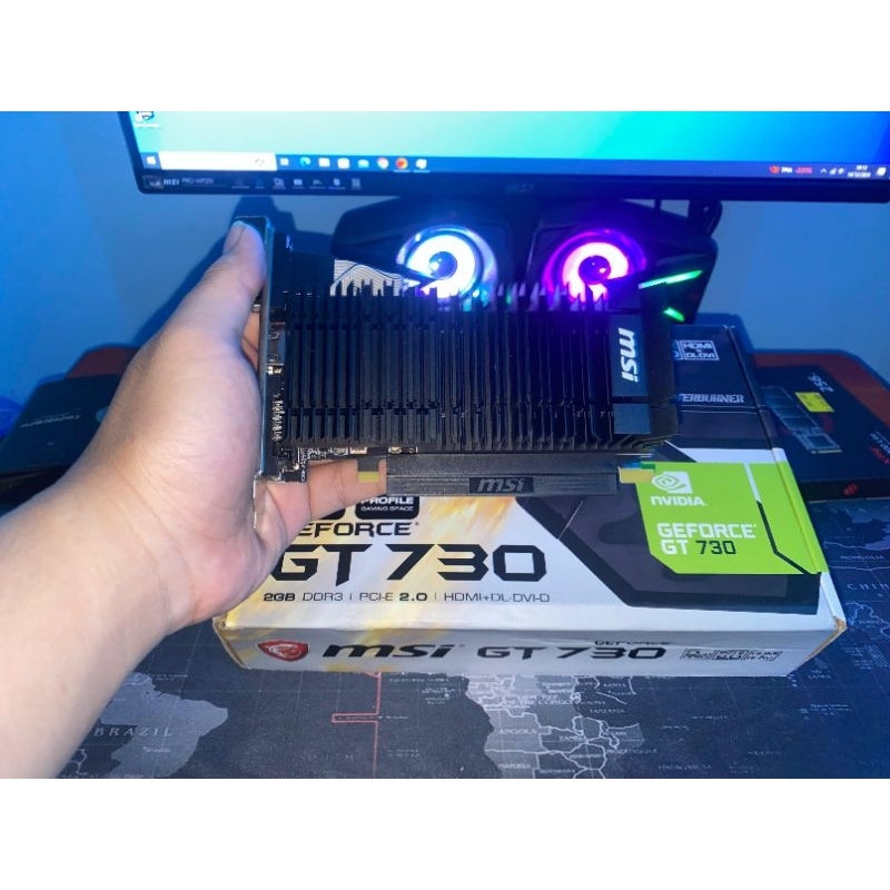 Jual MSI GT730 2GB DDR3 64BIT LOW PROFILE | Shopee Indonesia