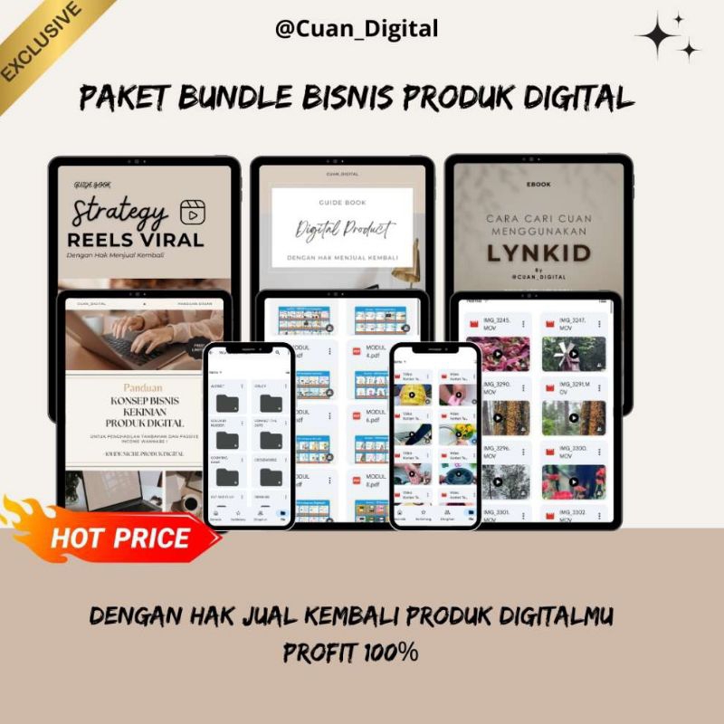 Jual Paket Bundle Bisnis Produk Digital | Shopee Indonesia
