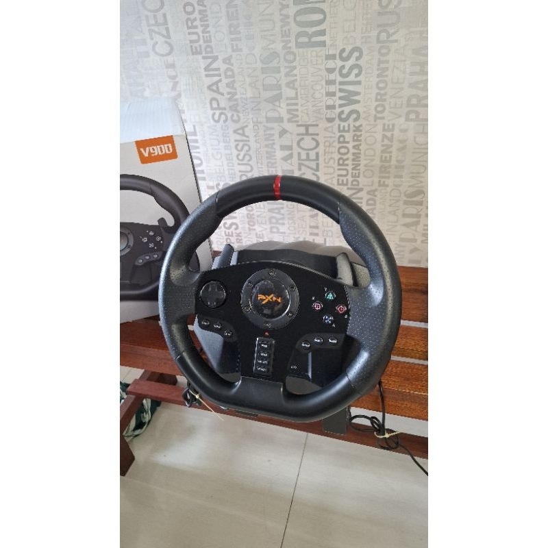 Jual Steering wheel PXN V900 setir game | Shopee Indonesia