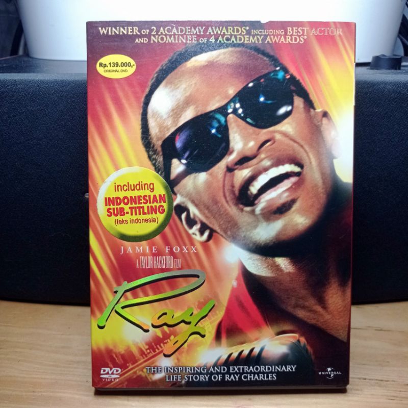 Jual dvd original film ray Jamie Foxx teks Indonesia | Shopee Indonesia