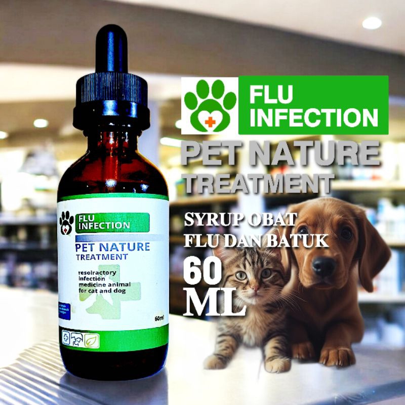 Jual Obat Flu berat pilek dan batuk syrup kucing dan anjing obat flu batuk kucing dan anjing ...