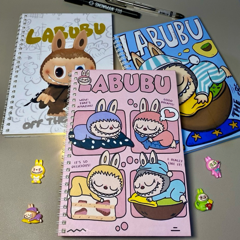 Jual Buku Catatan Labubu A5 / Notebook Lucu dan Unik / Notepad / Binder ...
