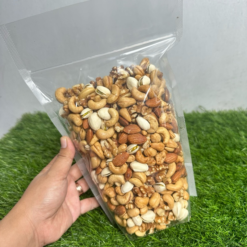 Jual TRAIL MIX 4 NUTS (KACANG METE , KACANG ALMOND , PISTACHIO DAN ...