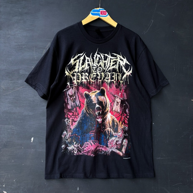 Jual KAOS BAND OFFICIAL SLAUGHTER TO PREVAIL - BEAR | Shopee Indonesia