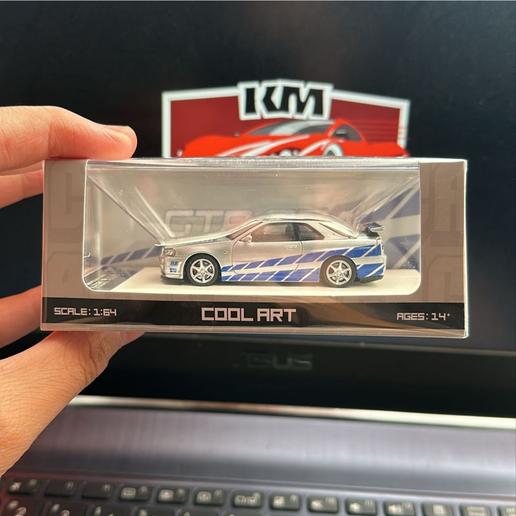 Jual Time Micro x Cool Art Nissan GT-R R34 Z-TUNE Brian Fast and ...