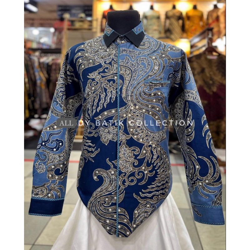 Jual NEW!! kemeja batik katun smock bordir premium / hem batik smock ...