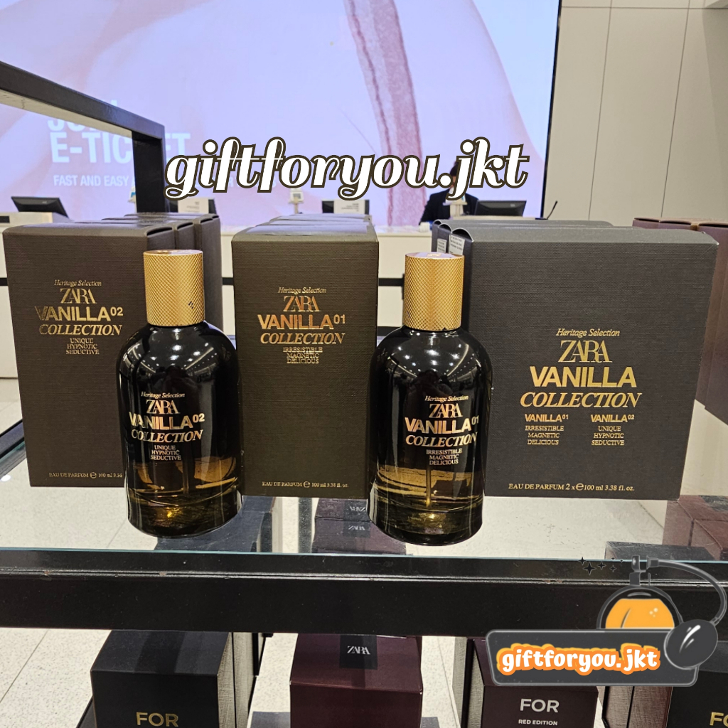 Jual Parfum Zara Man Vanilla Collection 01 02 100 ML EDP Original 01 Irresistible Magnetic ...