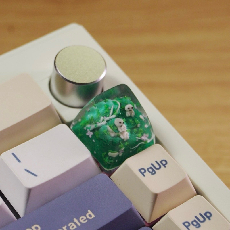 Jual artisan keycap resin studio ghibli kodama princess mononoke ...