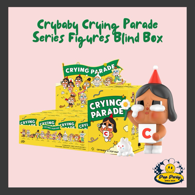 Jual POP PARTY - POP MART CRY BABY CRYING PARADE SERIES FIGURES ...
