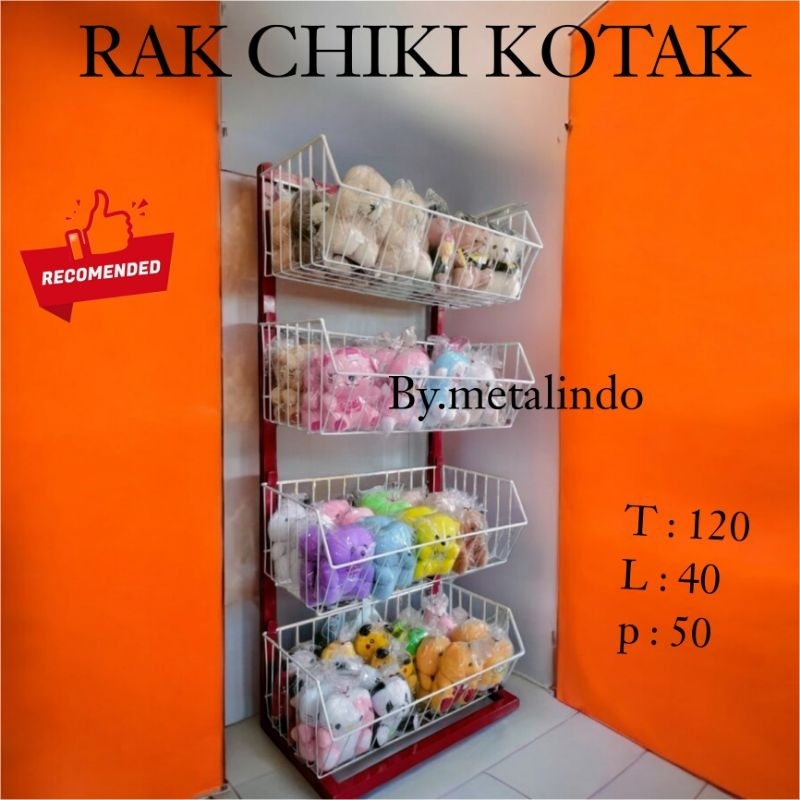 Jual Rak Chiki Rak Display MBS Rak 4 Susun Serbaguna | Shopee Indonesia