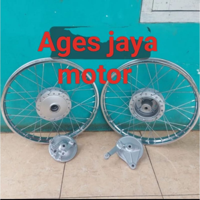 Jual velg jari jari astrea grand/legenda prima full set dengan panel ...