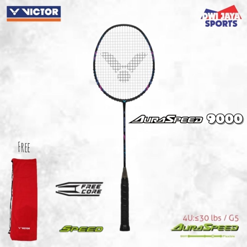 Jual Victor Auraspeed 9000 C | ARS-9000 C Badminton Racket | Shopee ...