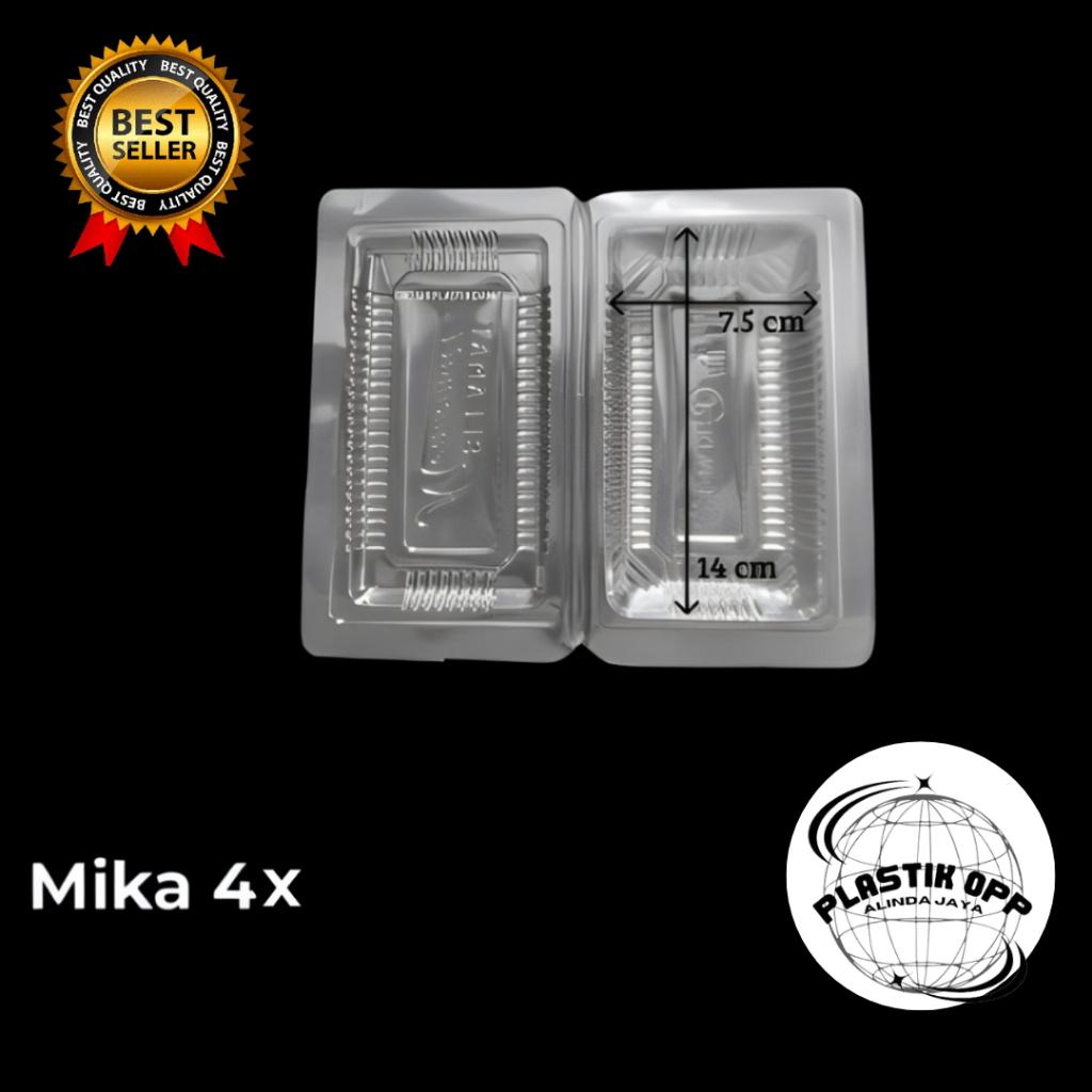Jual [50 PCS]_MIKA PLASTIK KUE 4A / MIKA KUE 4X/ MIKA ANEKA KUE ...