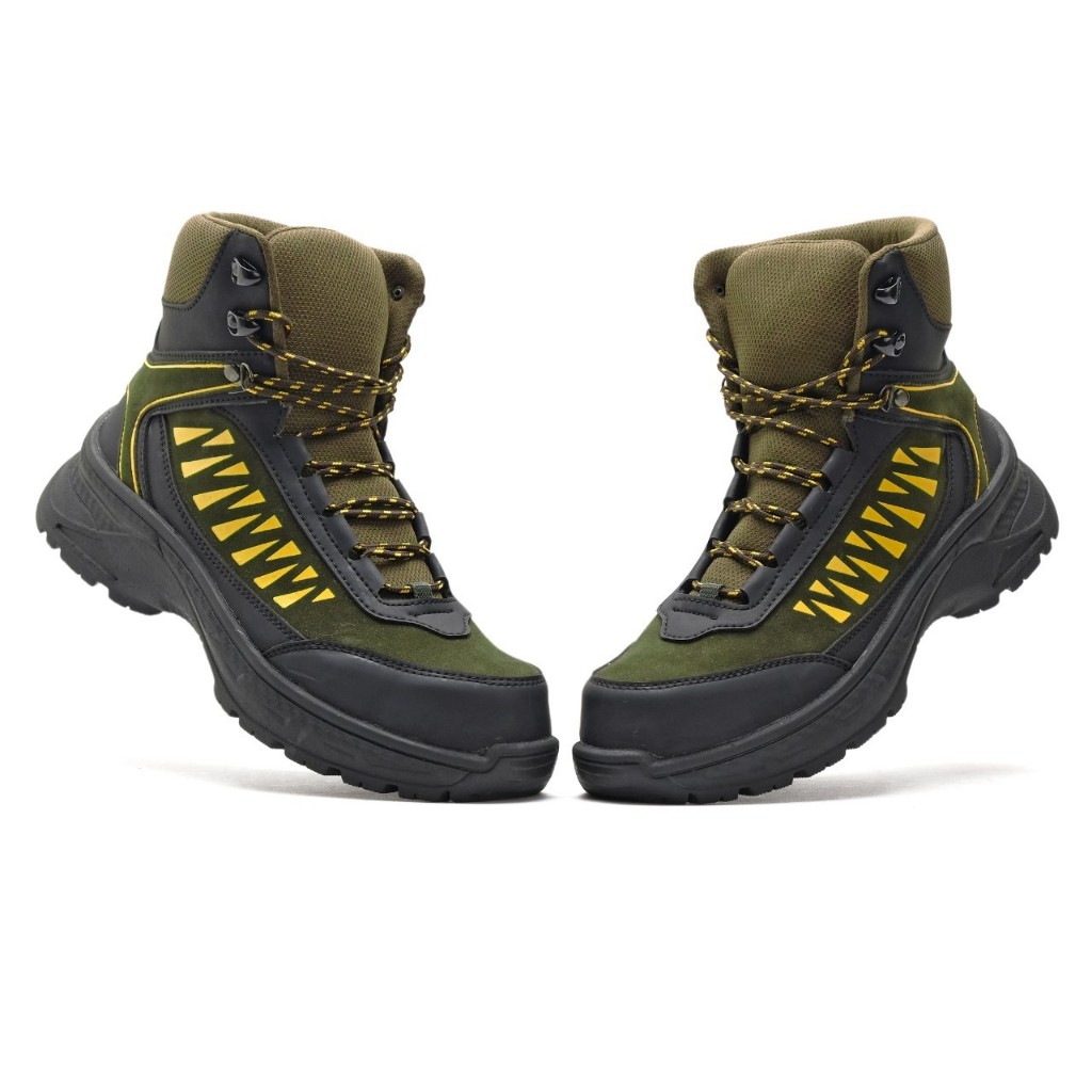 Jual Victor Markus Army - Sepatu Pria Safety Boots Ujung Besi Outdoor ...