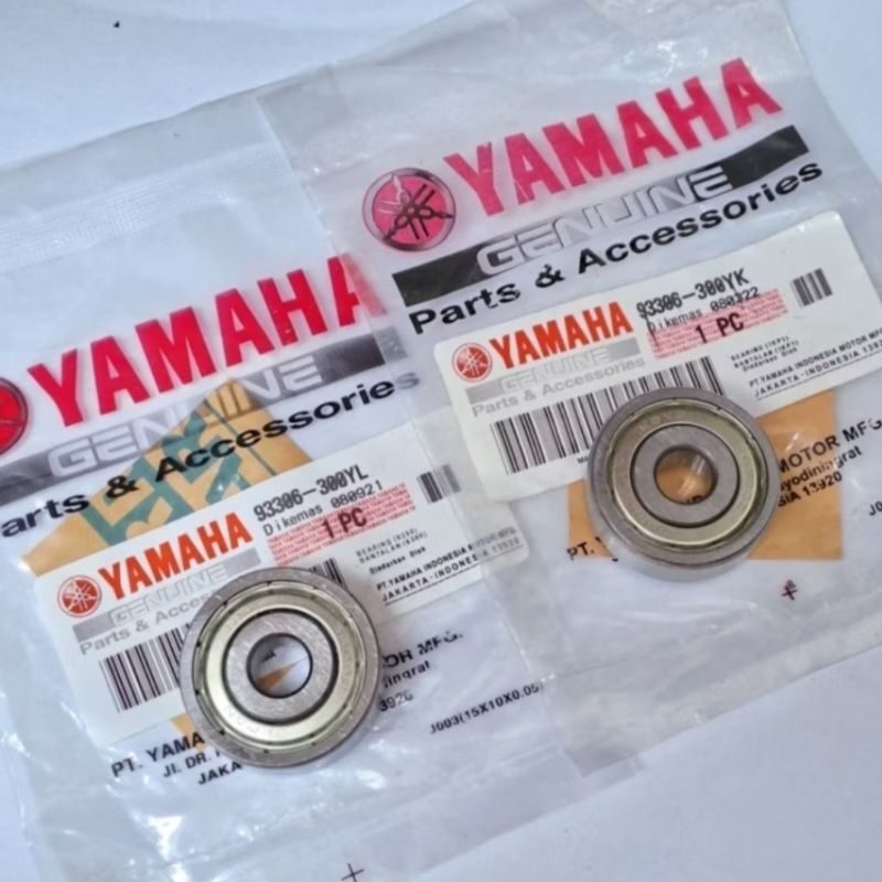 Jual SEPASANG BEARING YAMAHA 6300 YL BEARING LAHER RODA DEPAN MIO ...