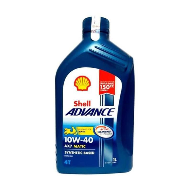 Jual OLI SHELL ADVANCE AX7 MATIC 1 LITER | Shopee Indonesia