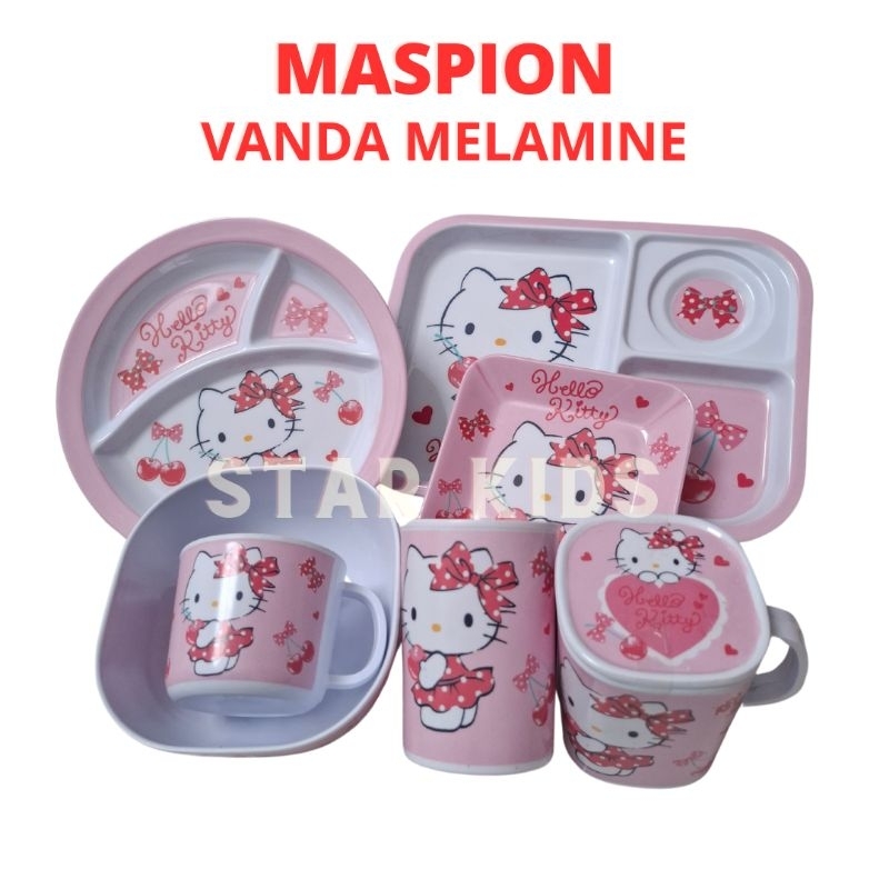 Jual PERLENGKAPAN MAKAN ANAK BAYI MELAMIN PIRING GELAS MANGKOK KARAKTER ...