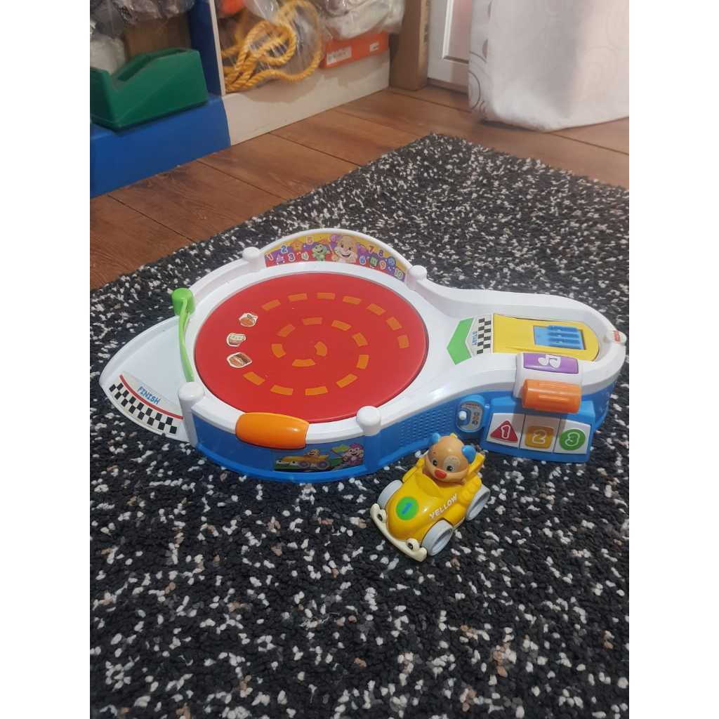 Jual Fisher Price Laugh n Learn Puppy's Smart Stages Speedway Track ...