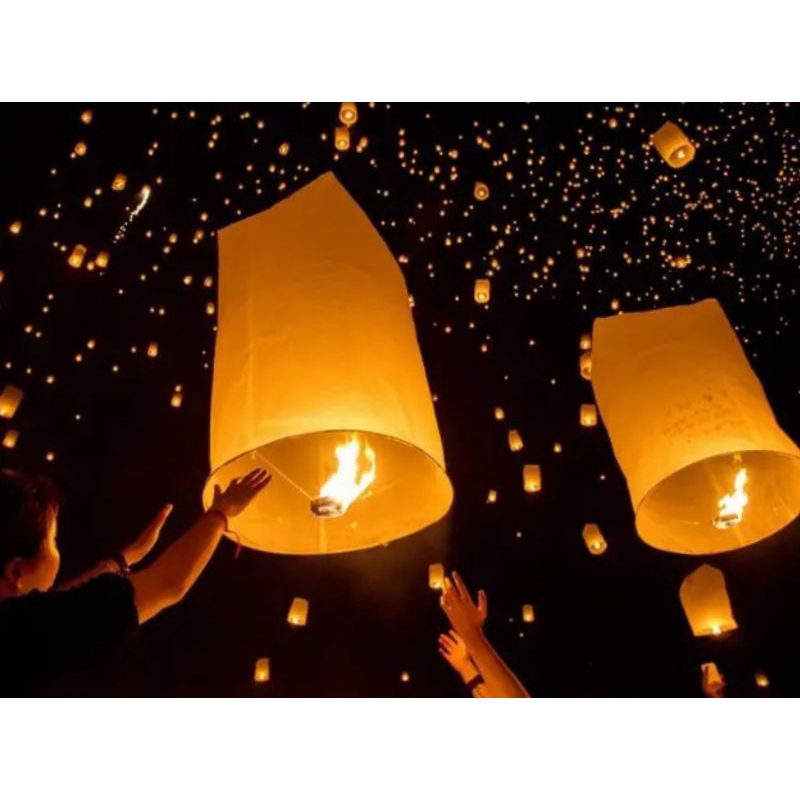 Jual Lampion Terbang / Flying Sky Lanterns | Shopee Indonesia
