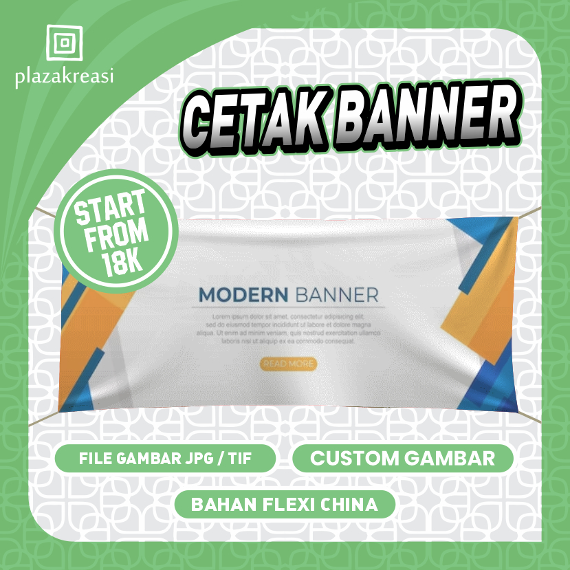 Jual Cetak Banner Digital Print Outdoor / Print Indoor / Print Spanduk Custom Murah Baliho ...
