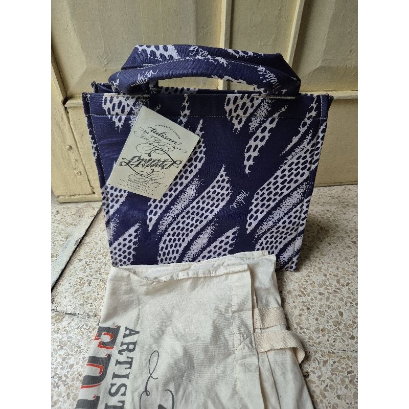 Jual tote bag tulisan my tulisan besar melissa sunjaya | Shopee Indonesia