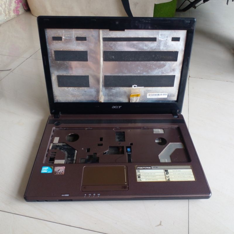 Jual Casing Laptop Acer Aspire 4738 Kondisi Fullset dan Bagus | Shopee ...