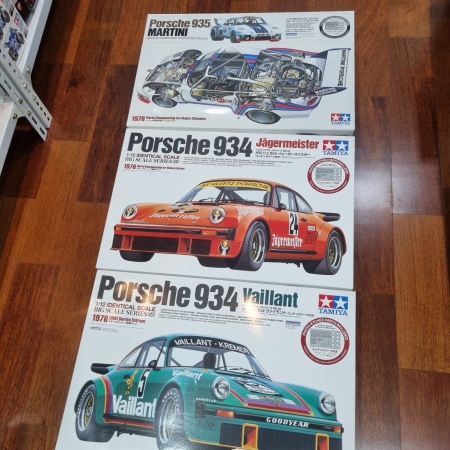 Jual tamiya 1/12 porsche 935 + 934 complete series | Shopee Indonesia