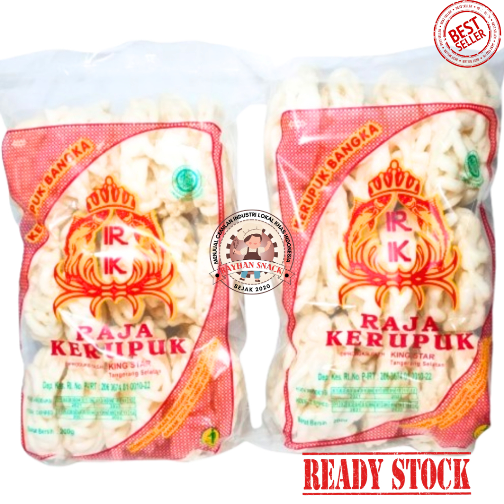Jual Kerupuk Bangka RAJA KERUPUK Ikan Tenggiri ( isi 18 pcs ) - Best ...