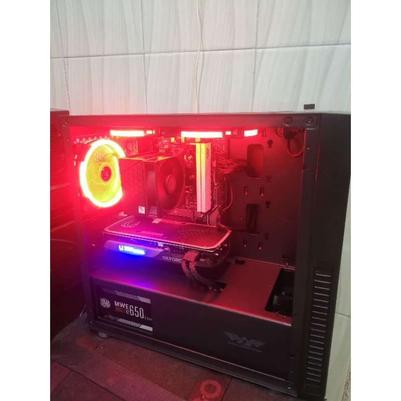 Jual pc gaming live streaming I5 12400f 16Gb Ddr5 rtx 4060 NEW | Shopee ...
