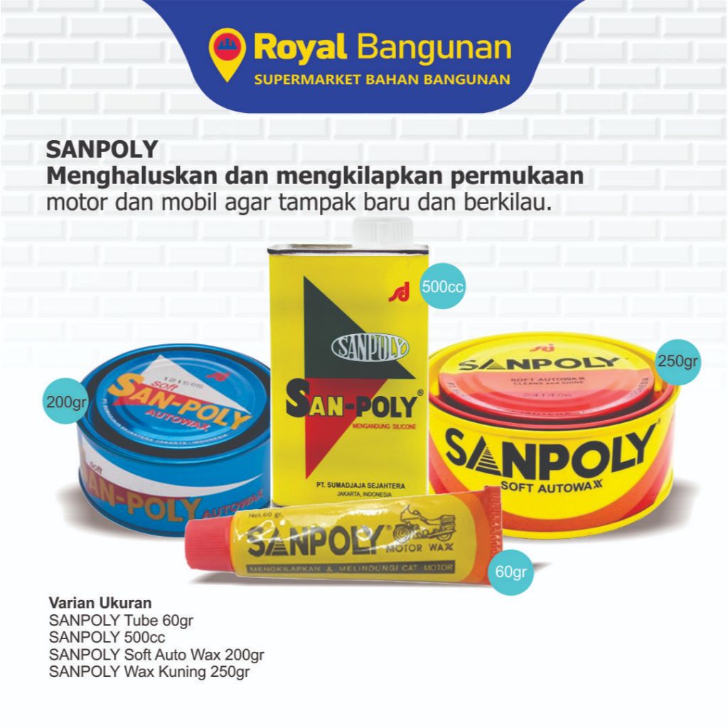 Jual Sanpoly - Polish Poles Pengkilap Besi Metal Plastik Serbaguna | Shopee Indonesia