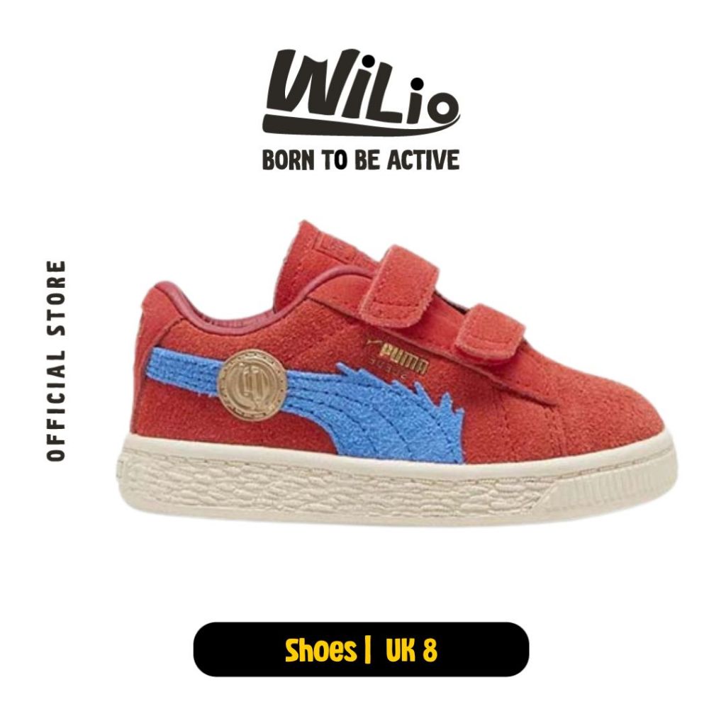 Jual PUMA Suede One Piece V Inf 39665101 - Sepatu Anak (Merah) | Shopee ...