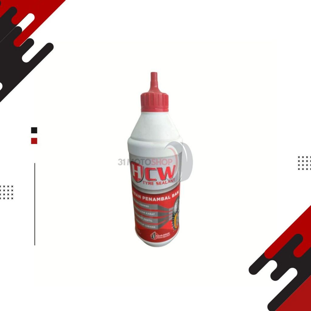 Jual Cairan Ban Motor Tubeless HCW 350 ml Cairan Anti Ranjau Paku ...