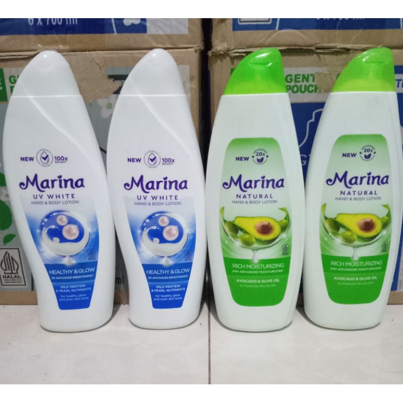Jual Marina Hand & Body Lotion 460/475ml | Shopee Indonesia