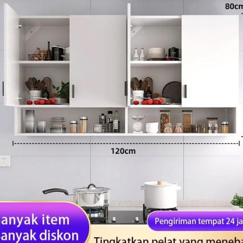 Jual LEMARI DAPUR ATAS/KICHEN SET ATAS MODERN. | Shopee Indonesia